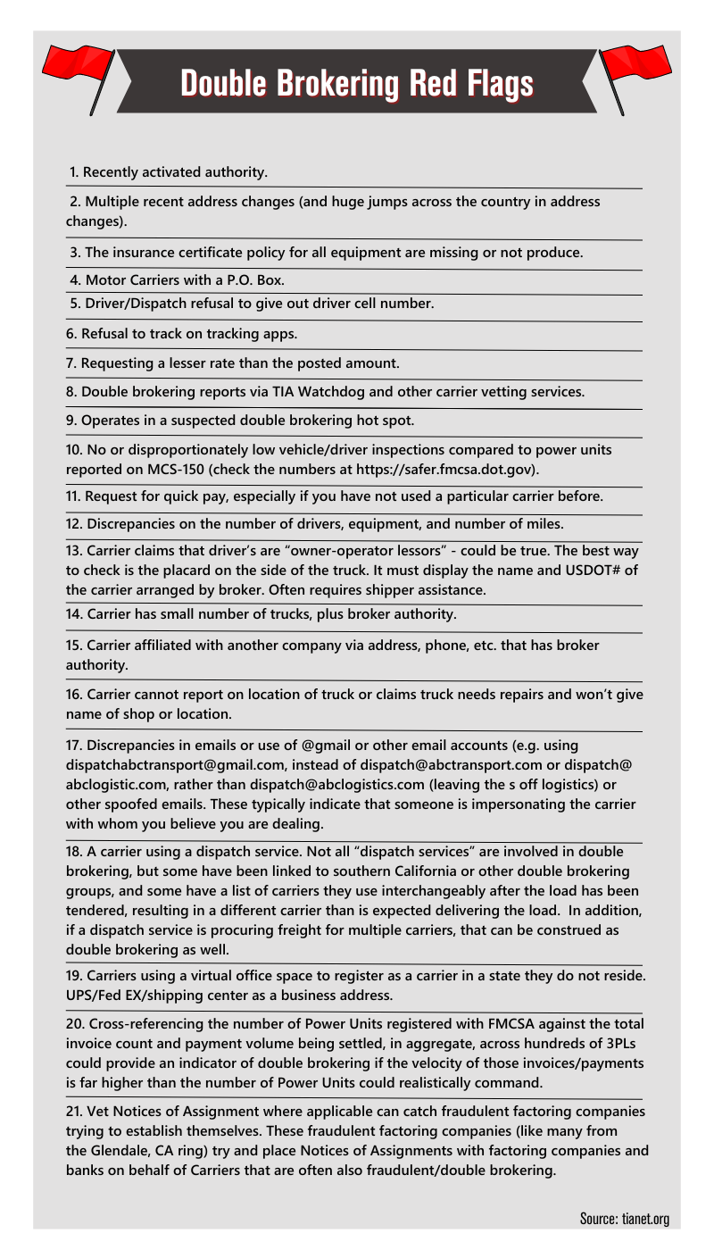 Double Brokering: The Illegal, Dark Side Of The Freight Industry